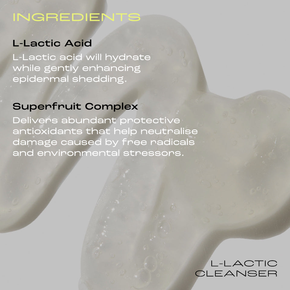 L-Lactic Cleanser | Buy Gel Cleanser With Lactic Acid – Skinstitut AU